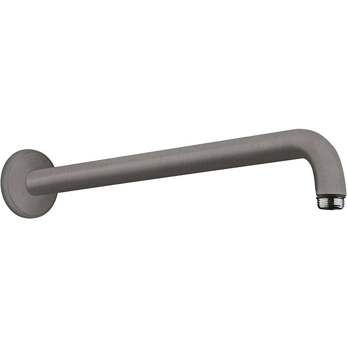 HANSGROHE Brazo de ducha 389mm Negro Cepillado – IPALE Online